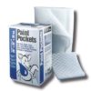 Paint Pockets - White 20" x 20" - 30 Pack : Schweitzer & Crosson